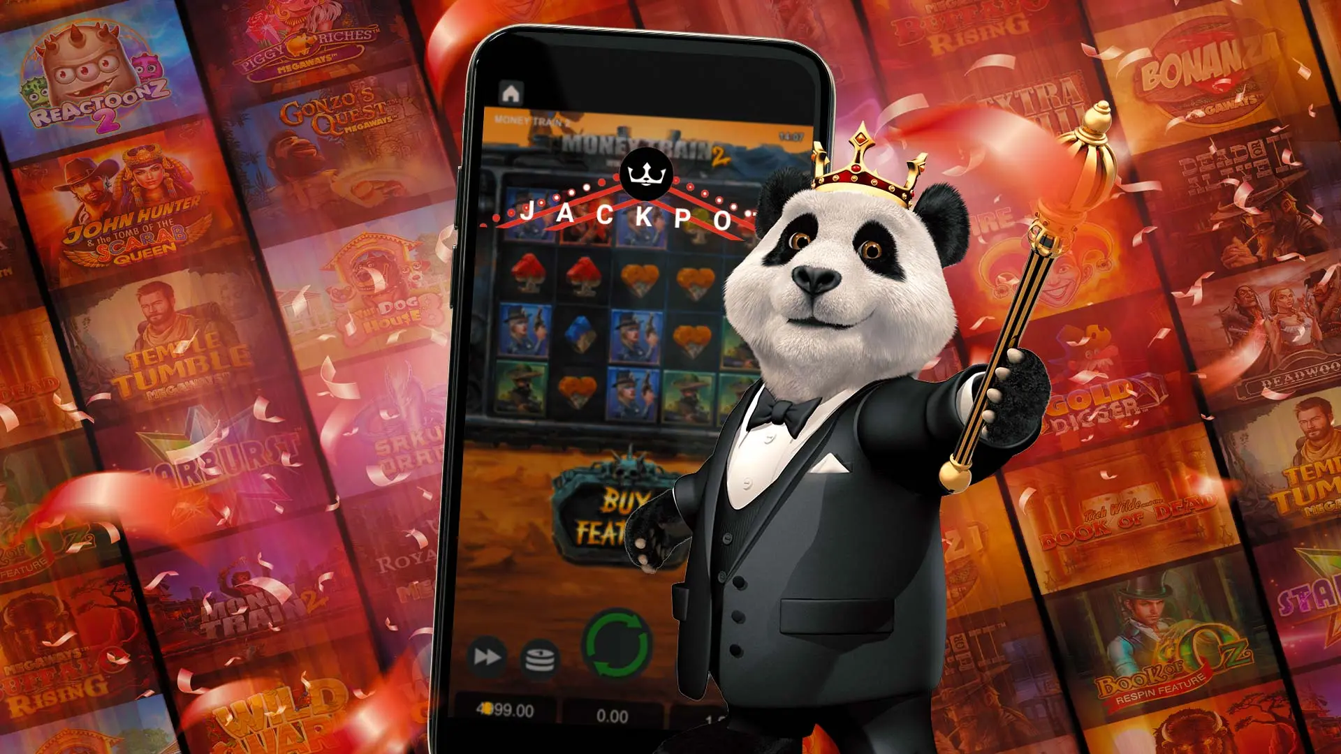 Play Royal Panda Casino Games 2024 online in New Zealand
